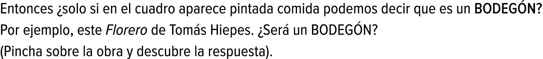 Bodegones de cuento